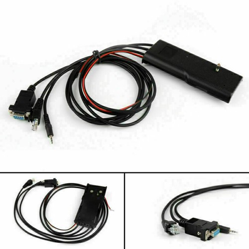 1x 3 in 1 RIB-Less Programming Cable Fr GP300/88S CP200 GM300 Radio YU ...