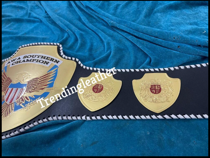 New Awa Southern Heavy weight Wrestling Championship belt Adult Size | eBay