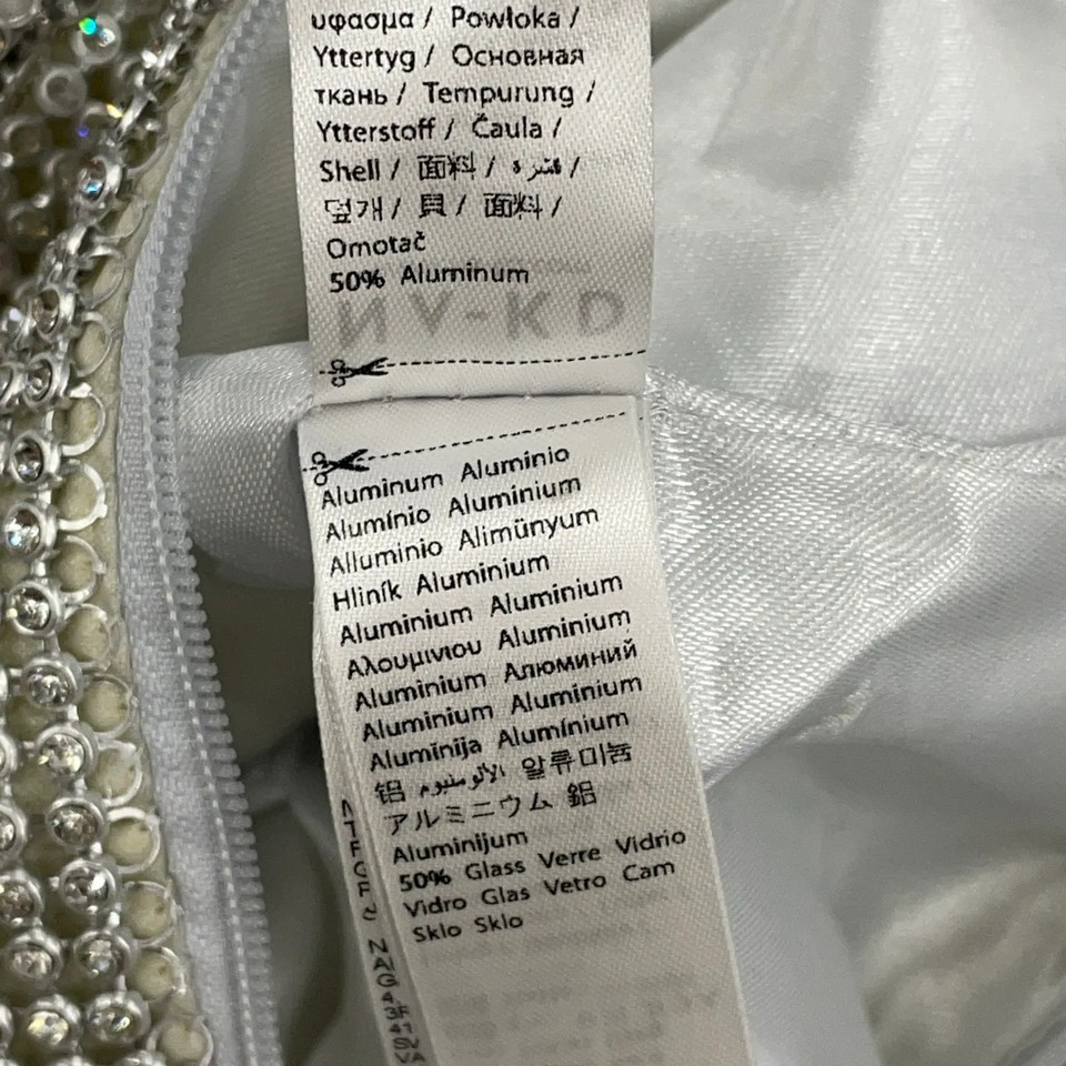 NA-KD, Handtasche, Strass Bag, Damen, Silber, 16, 1, 19 cm #Zax | eBay.de