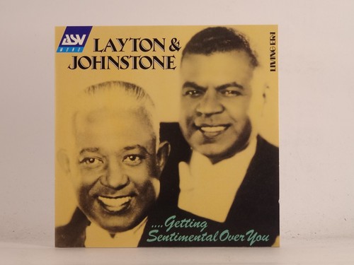 LAYTON AND JOHNSTONE ..GETTING SENTIMENTAL OVER YOU (531) 20+ Track CD ...