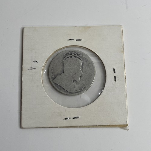 1800/1900s Newfoundland Silver 50-Cent Half Dollar Coin & CA 25 & 10 ...