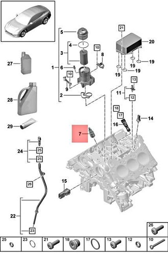Genuine PORSCHE Cayenne Macan Panamera 95B 971 Thermostat 9A711520100 ...