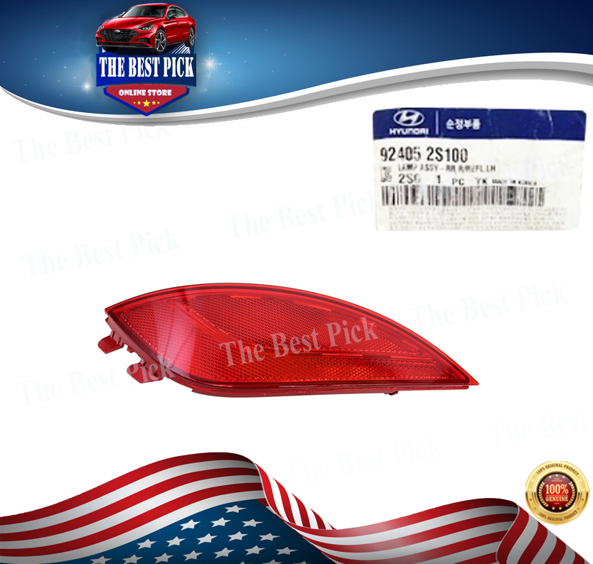 ⭐GENUINE⭐ Rear Bumper Reflex Reflector Left For 2010-2015 Tucson ...