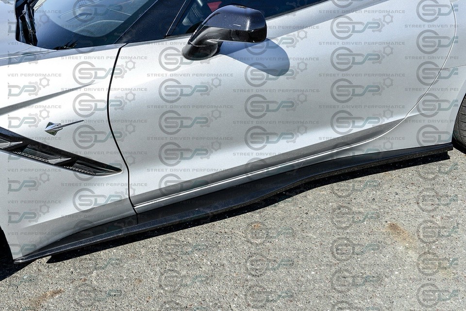 2014-2019 C7 Corvette "Z06 Z07 Conversion"Side Skirts Rocker Panels ...