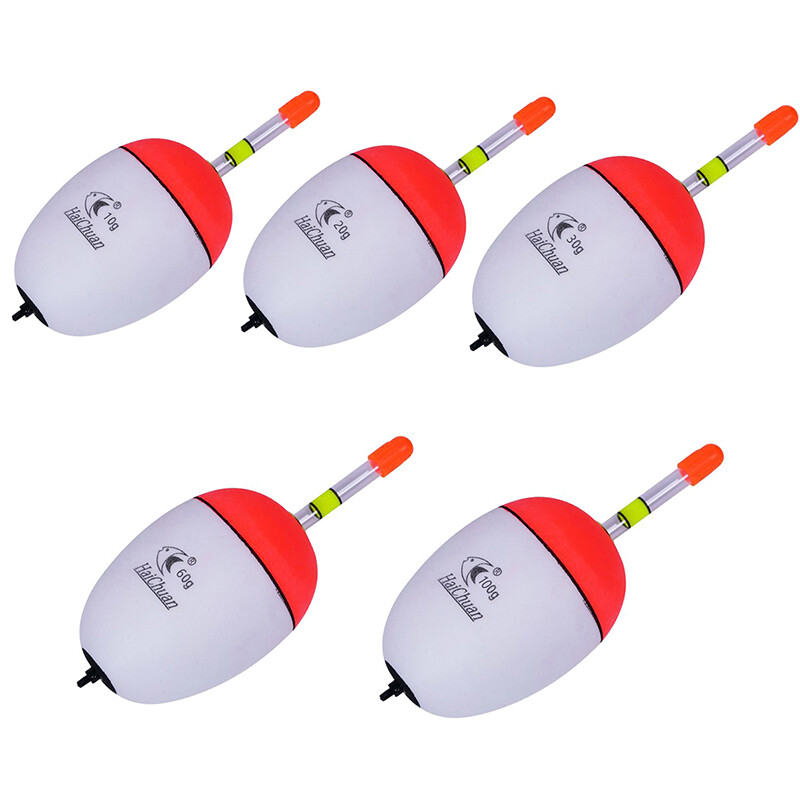 1Pcs Fishing Float 10g-100g Luminous EVA Float Fish Floater Bait for Sea Fish-G5 | eBay