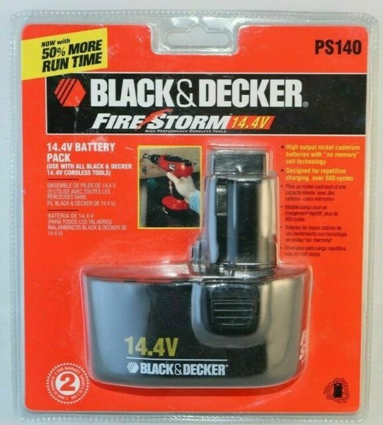 BLACK+DECKER PS140 14.4V Battery for sale online | eBay