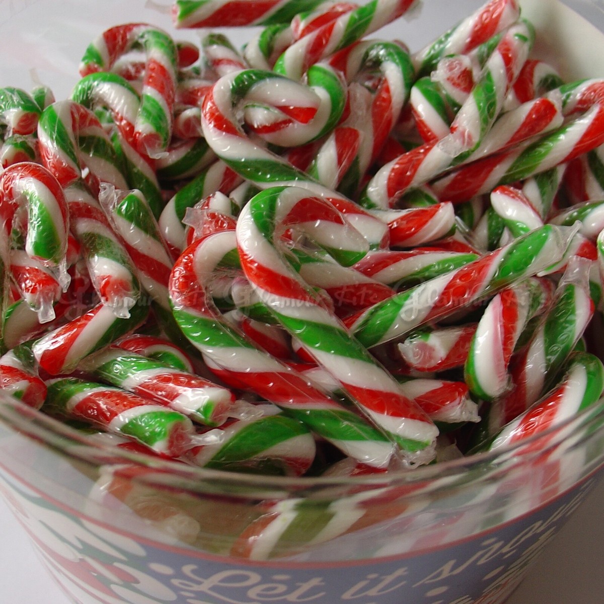 Red And Green Christmas Candy