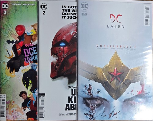 DCEASED: Unkillables #1-3 | 1st Prints | DC Comics 2020 Movie Variant ...