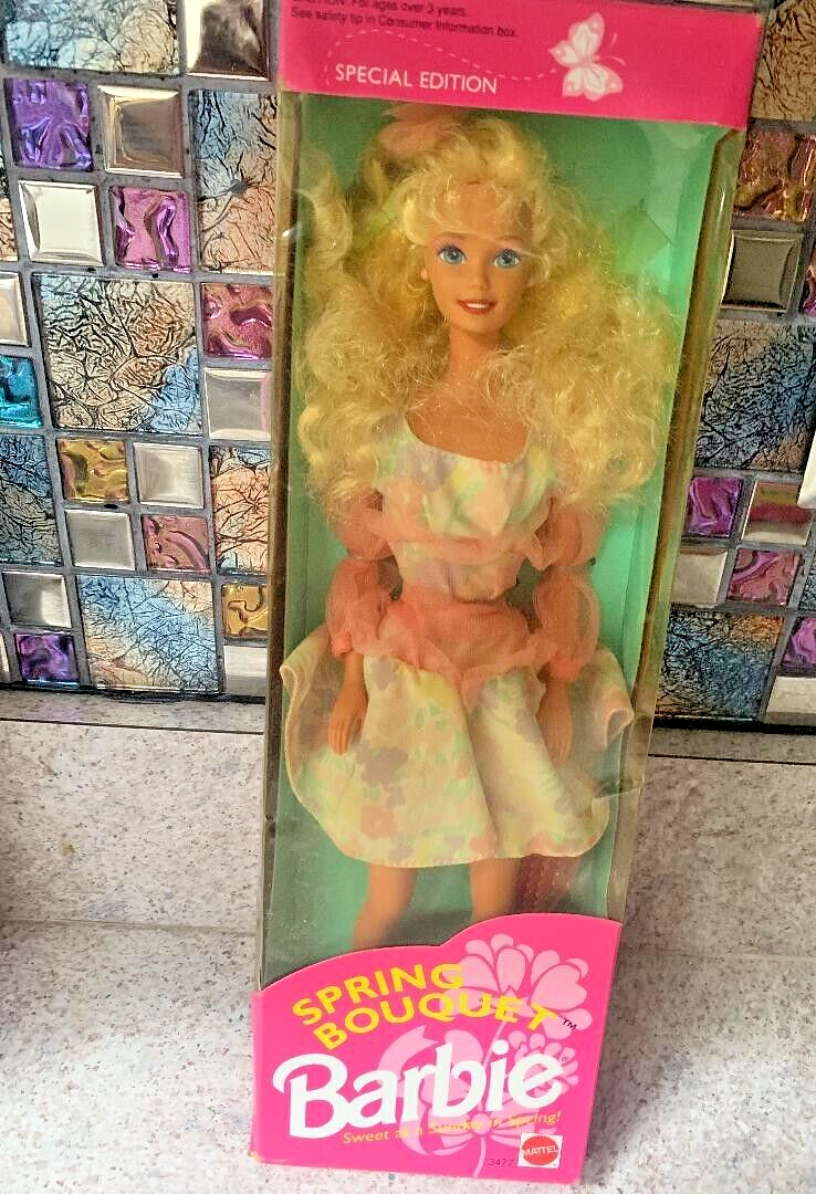 Vintage 1992 Barbie Spring Bouquet Barbie Special Edition Doll | eBay