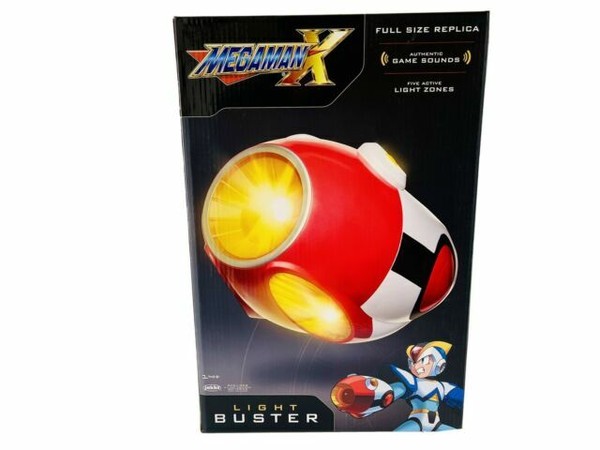 JAKKS Pacific Mega Man X Light Buster Full Size Replica with Light and ...