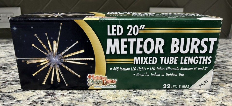Meteor Shower Burst Christmas Lights LED (Multi Color) | eBay