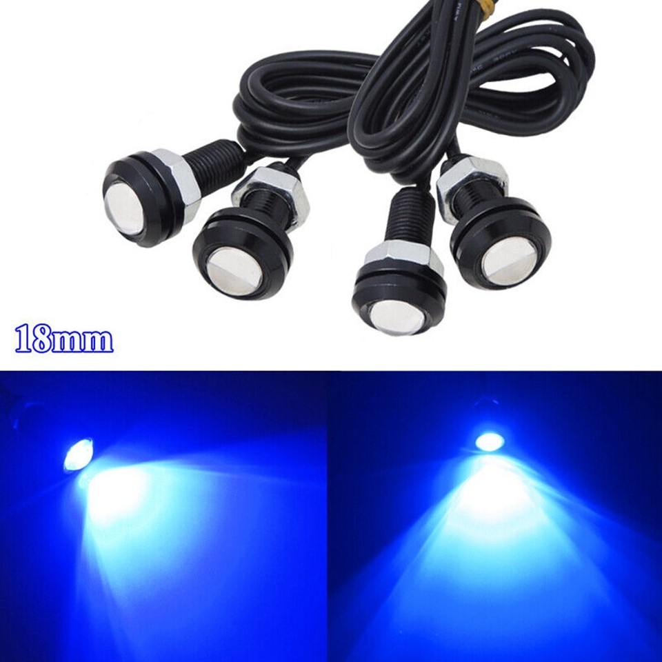 High Quality Blue LED Boat Lights Pack of 4 Waterproof Outrigger ...