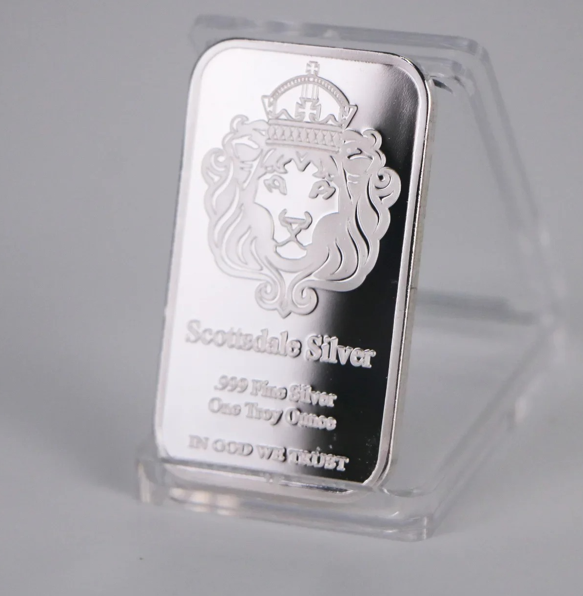 1PC 1 oz . Silver Bar - Scottsdale Mint VORTEX Silver Bullion Bar | eBay