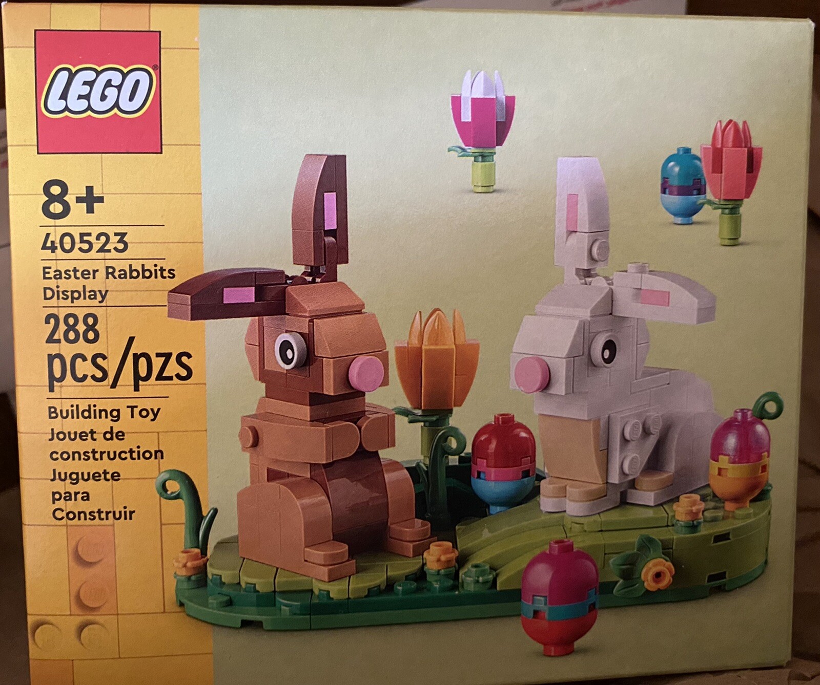Lego 40523 Easter Rabbits Display Celebrate Spring Bunny Egg Hunt | eBay