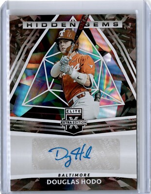 2022 Elite Extra Edition Hidden Gems Douglas Hodo Auto (B71) A3 Orioles ...