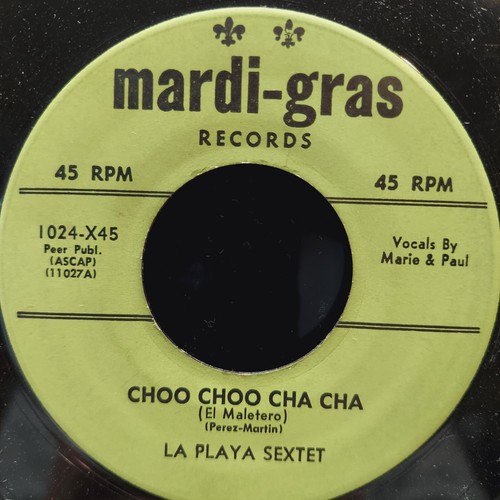 La Playa Sextet, Choo Choo Cha Cha / Running Running Cha Cha, 7" 45rpm ...