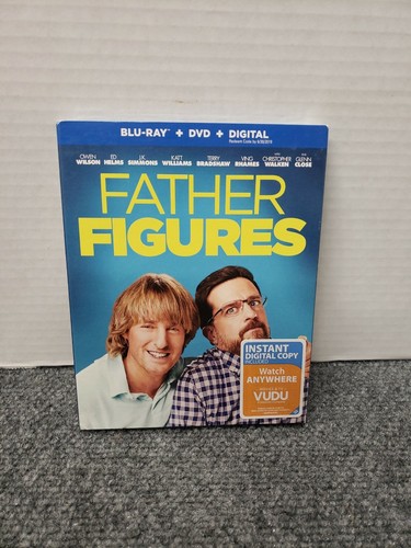 FATHER FIGURES (Blu-ray + DVD +Digital) Owen Wilson Ed Helms JK Simmons ...