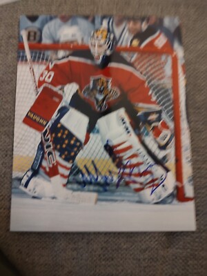 MARK FITZPATRICK FLORIDA PANTHERS AUTOGRAPH 8x10 PHOTO w/ LOA | eBay