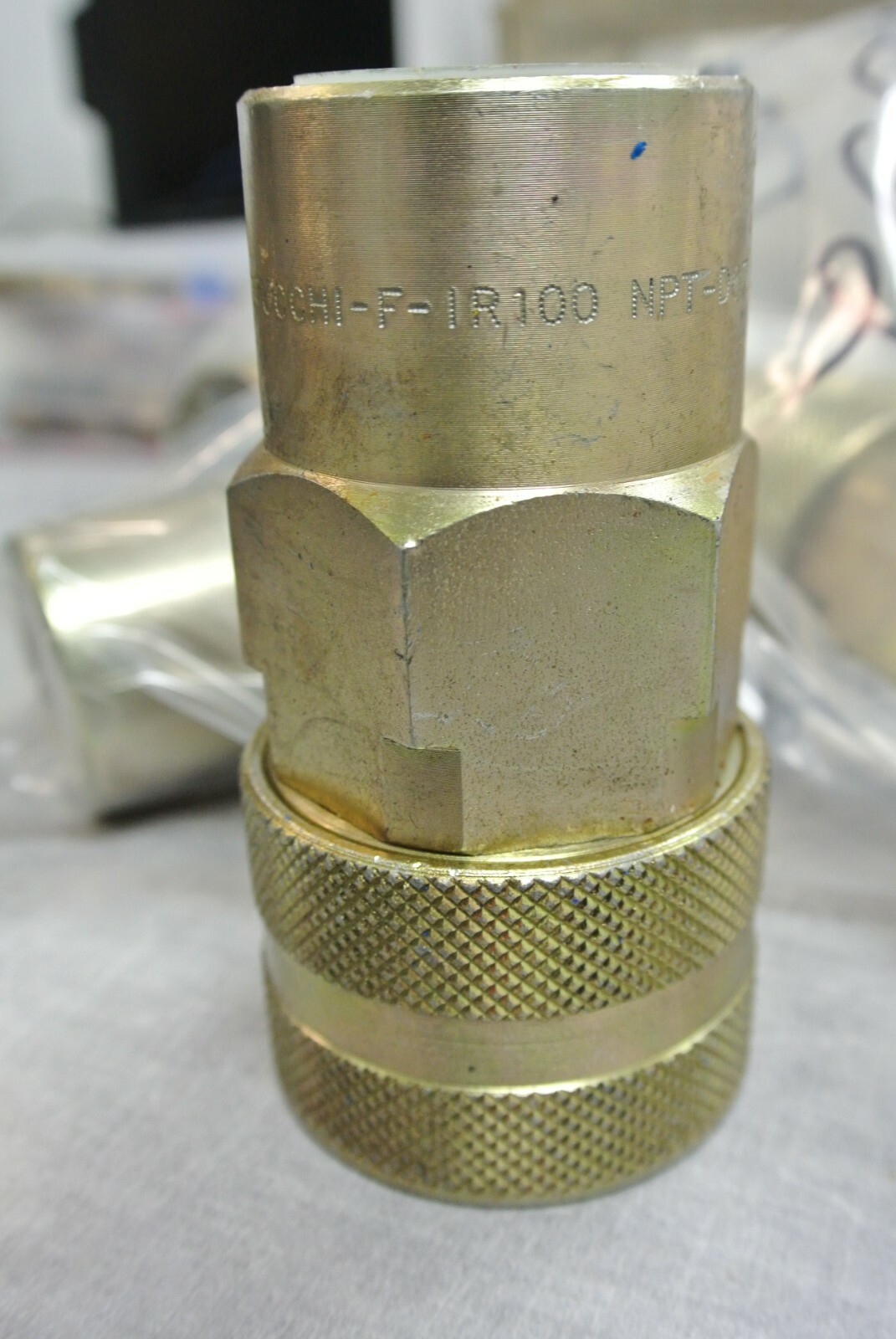 Stucchi Coupling F-IR100 NPT Hydraulic Quick Connect Coupling | eBay