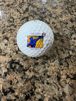 LOGO GOLF BALL-ORIGINAL NBA JOHN STARKS FOUNDATION-PROV BALL‼️ | eBay