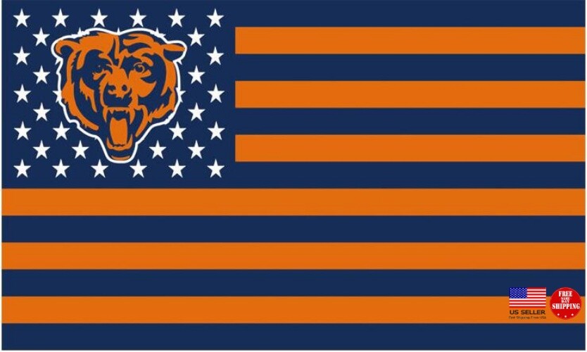 Chicago Bears FLAG 3X5 Chicago Football New Fast USA Shipping Da Bears ...