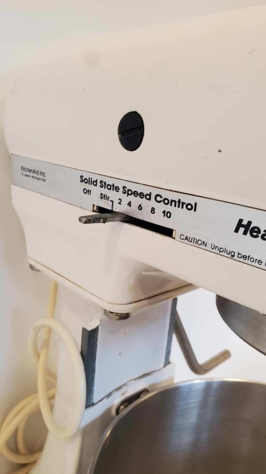 KitchenAid K5SS Heavy Duty Series 5qt Stand Mixer - White 50946000046| eBay