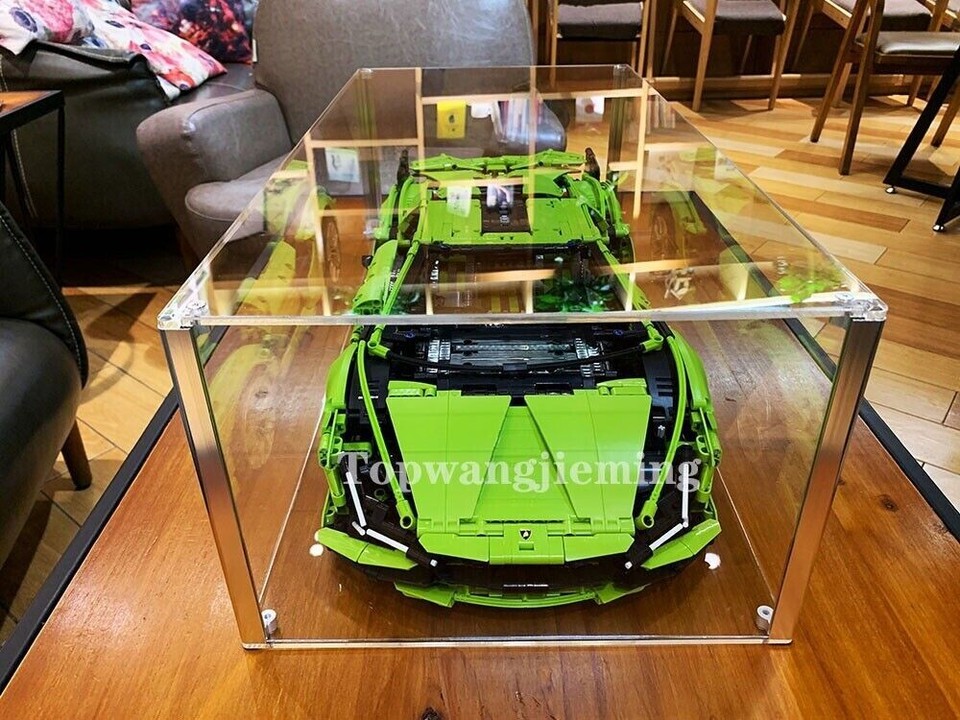 Metal Acrylic Display case For LEGO 42115 42083 42056 42096 42143 42125 ...