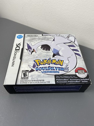 Pokemon SoulSilver Soul Silver Version Nintendo DS Sealed New ...