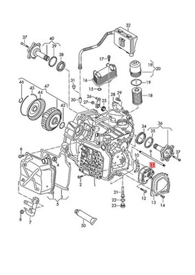 Genuine VW AUDI SKODA SEAT Arteon Beetle Cabrio Cabriolet Oil Pump ...