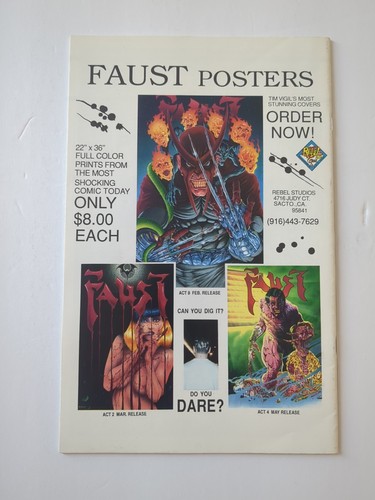 Faust: Love Of The Damned Act 4,8,9,10,11 Lot Tim Vigil | eBay