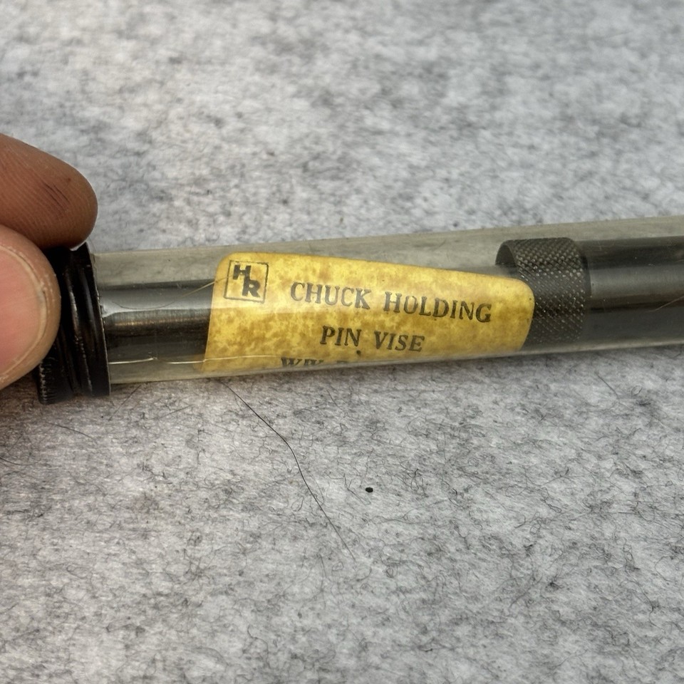 Watchmaker Vintage HR CHUCK Holding Pin Vise WW Pattern No. 48-119 Tool ...