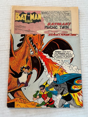 1963 DC Batman #155 Comic Book /B807 1st Silver Age Penguin | eBay