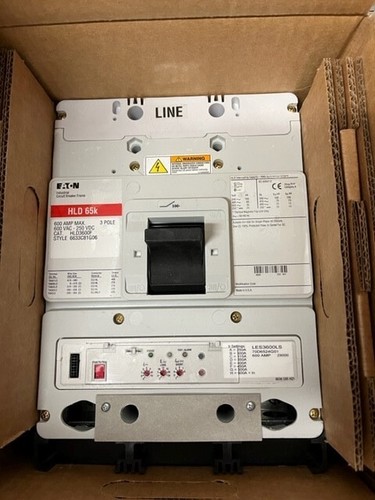 EATON HLD3600F SERIES C INDUSTRIAL CIRCUIT BREAKER 600 AMP WITH LES ...