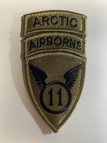 11th Airborne Infantry Division Patch with Airborne and ARCTIC tab / hook | eBay