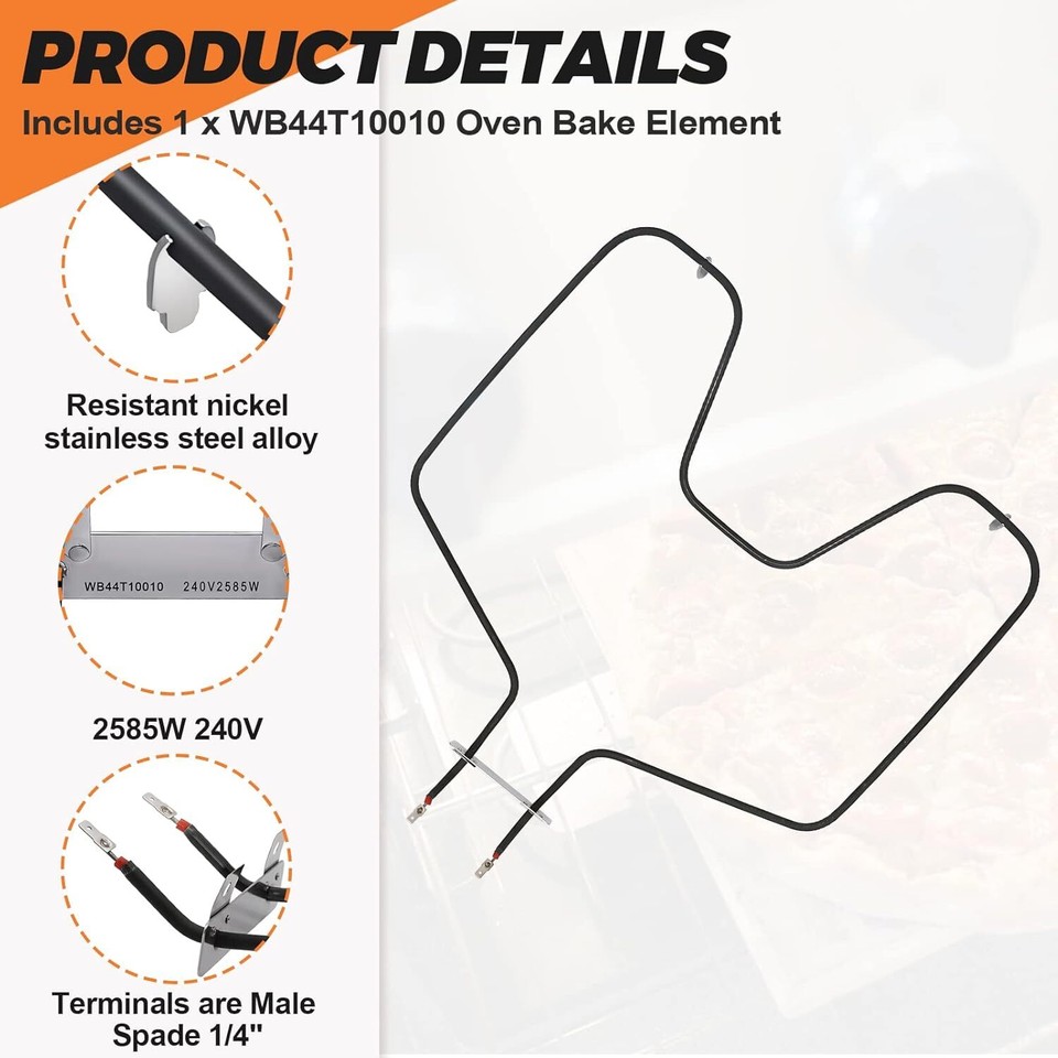 Heating Element Bake Element Replacement Ge Stove Oven Element Suitable ...