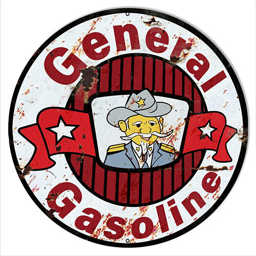 General Gasoline Vintage Reproduction Metal Sign 14 & 18 | eBay