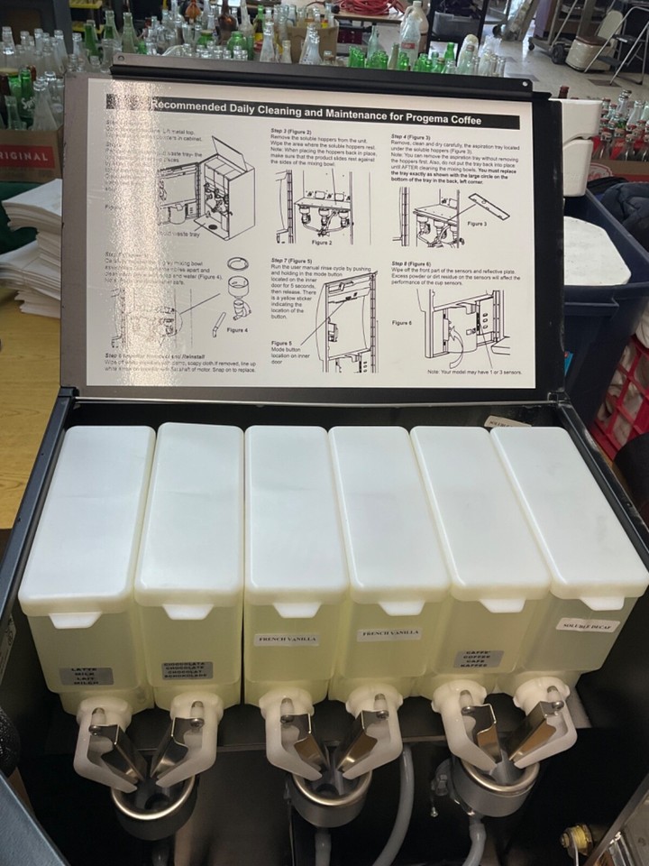 Folgers Progema Compact AS6S Coffee/Cappuccino Vending Machine brand ...