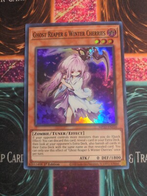 Yu-Gi-Oh! Ghost Reaper & Winter Cherries MP22-EN256 1st Edition Super ...