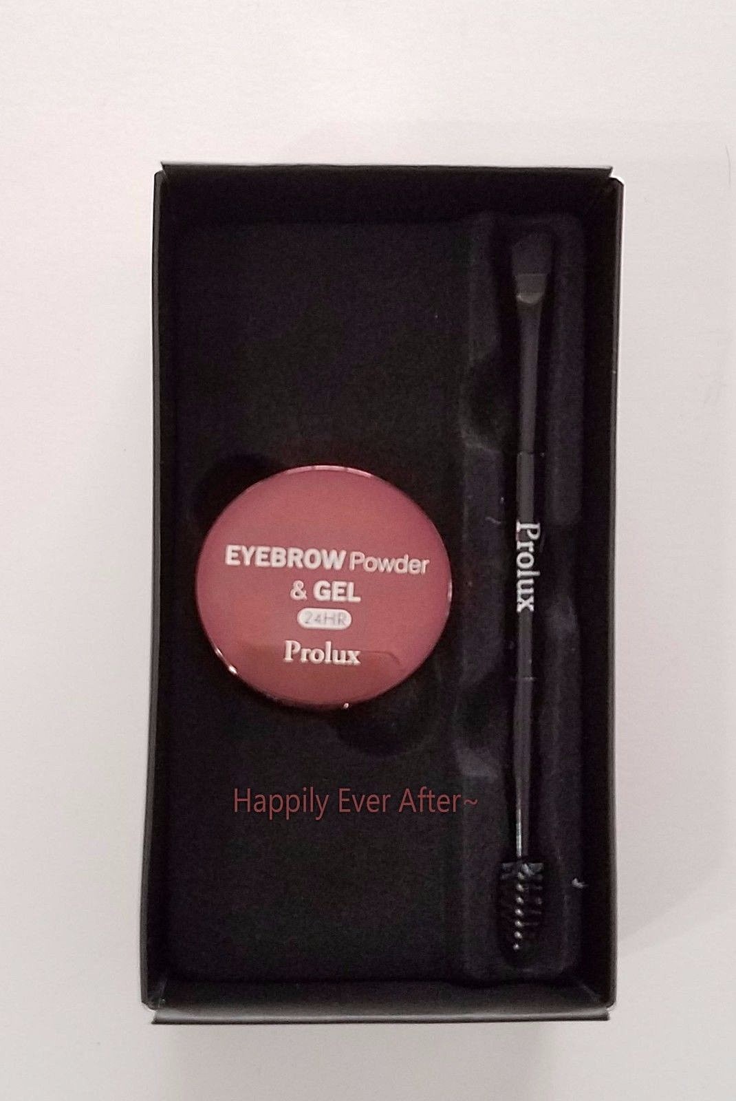 Prolux Waterproof Eyebrow Powder & Gel, Long Lasting, Smudge Free- M ...