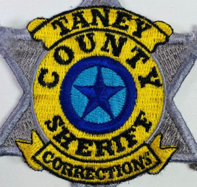 3.25" Taney County Sheriff Corrections Missouri MO DOC Jail Police ...