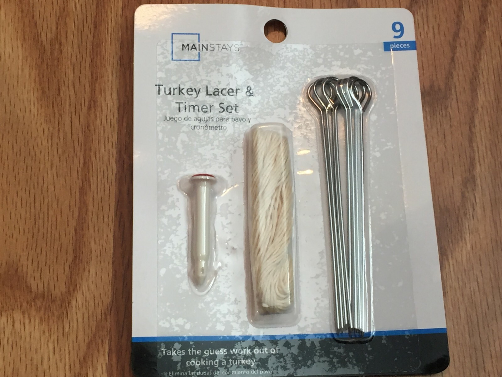 3 Pieces Mainstays Turkey Lacer and Timer 9 Piece Set CHEAPEST on EBAY ...