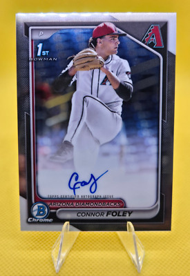 2024 Bowman Draft Connor Foley 1st Bowman Chrome Auto | eBay