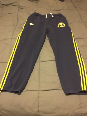 Michigan Wolverines Adidas Sweatpants | eBay