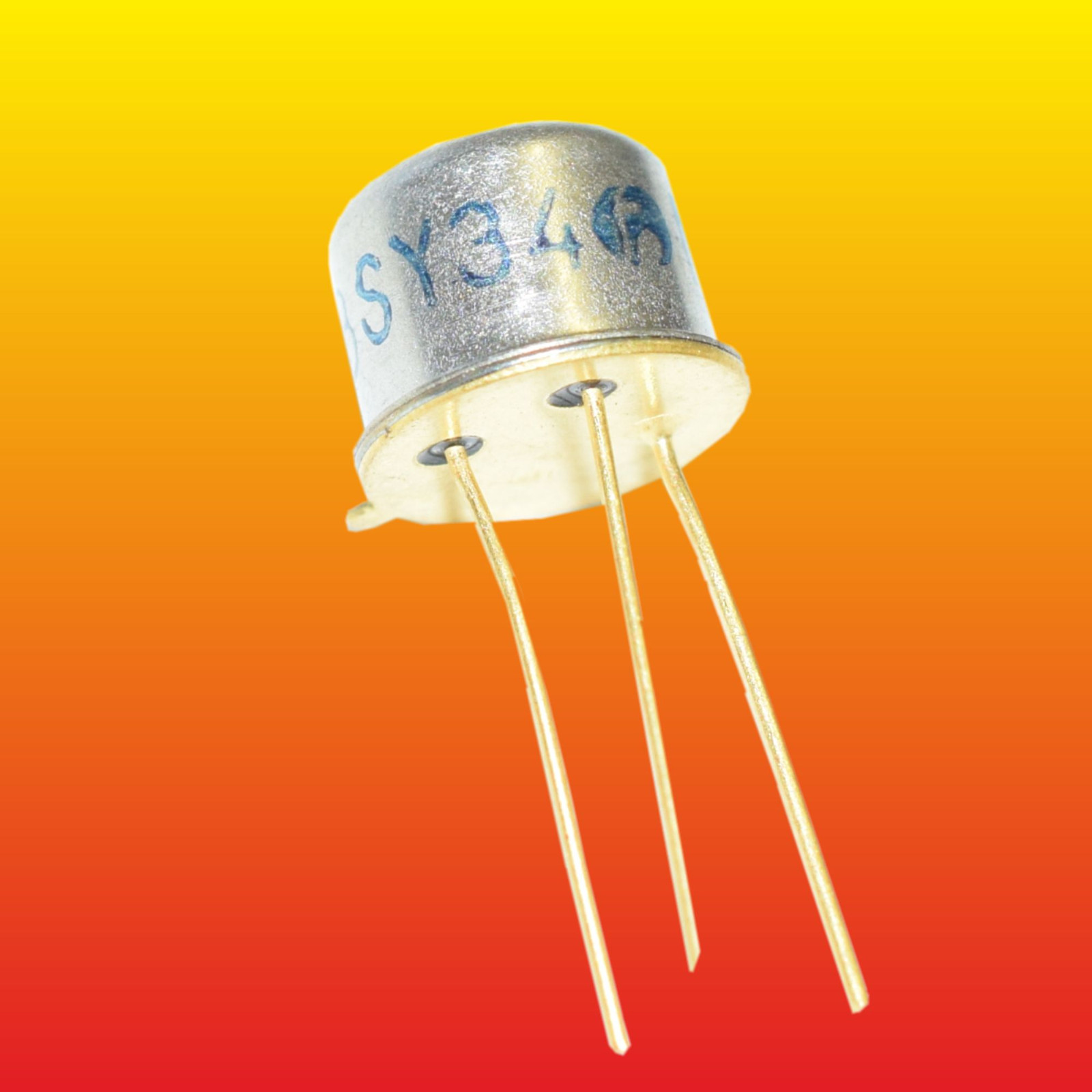 BSY34 LOT OF 1 SILICON NPN GOLD-PLATED TRANSISTOR 0.8W 1A | eBay