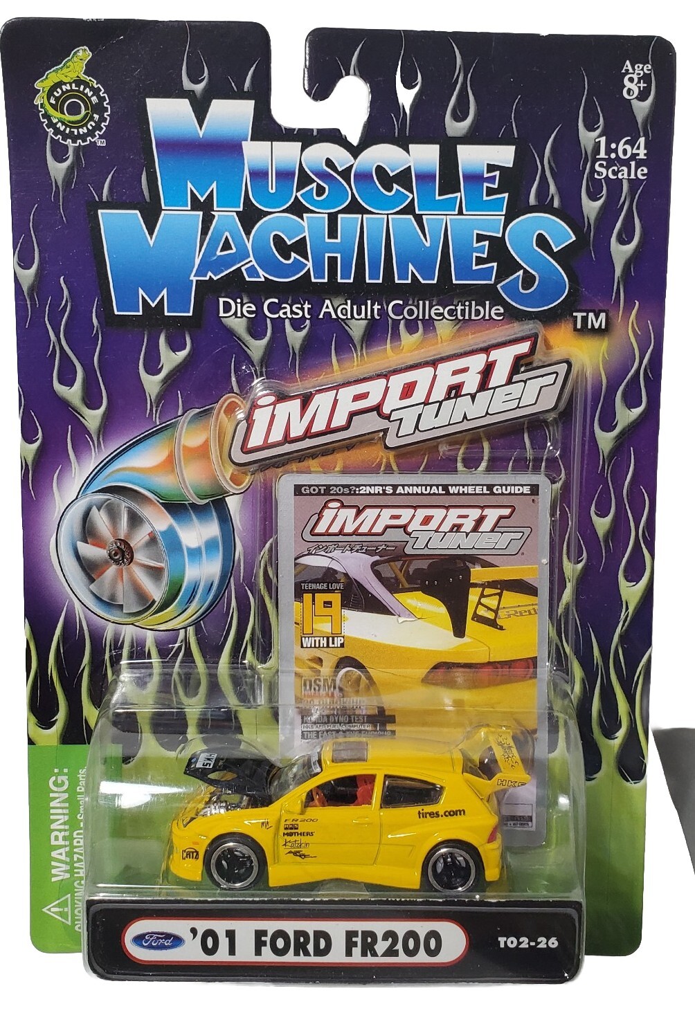2002 Muscle Machines Import Tuner Series '01 Ford Focus FR200 #T02-26 with Card | eBay