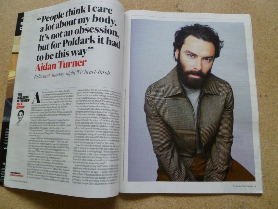 Sunday Times Magazine Adam Turner 2018 Jake Shears Scissor Sisters | eBay