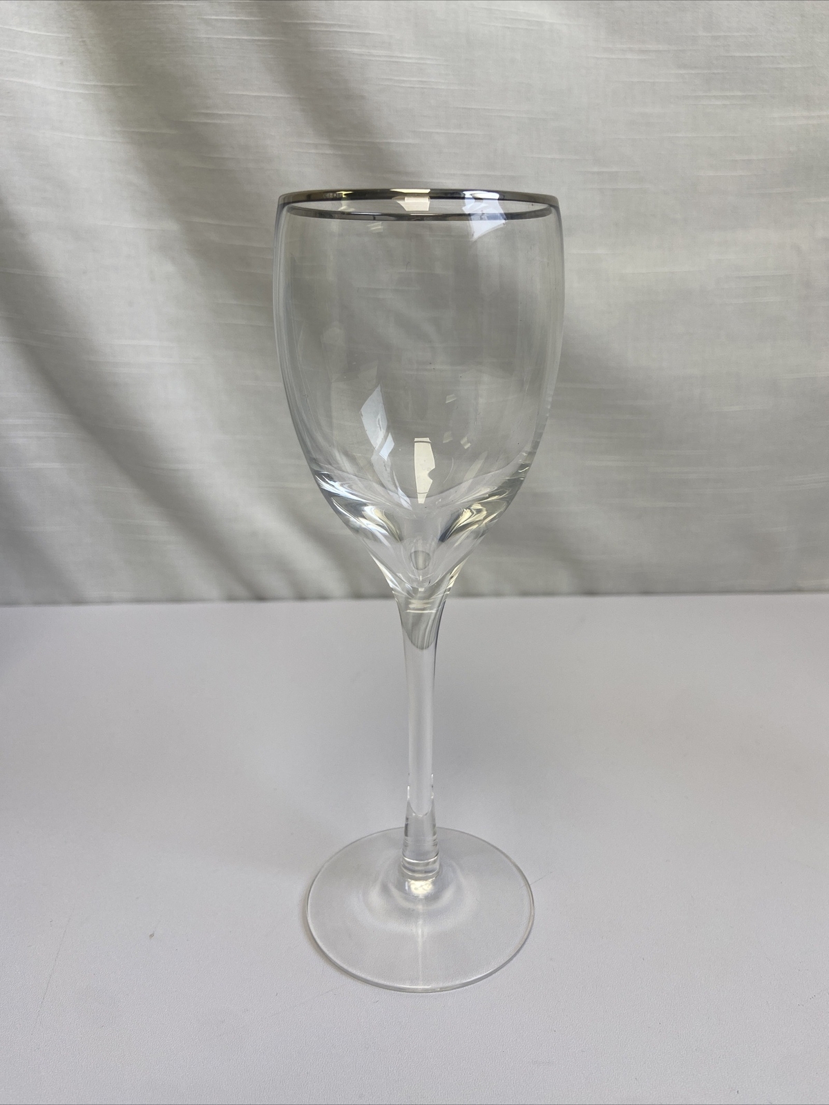 VTG Lenox Platinum Solitaire Crystal Set Wine Glass 7 1/2” | eBay