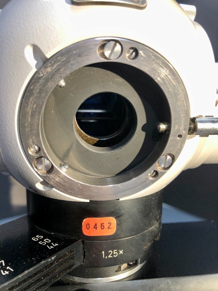 Car Carl Zeiss Upright Binocular Research Microscope W/Objectives ...