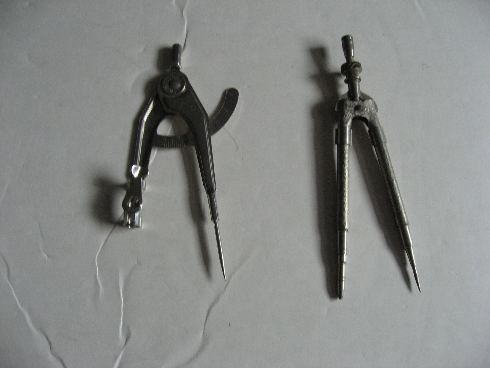 Vintage Compass Scribe Pencil Drafting Marking Woodworking Tool-Lot Of ...