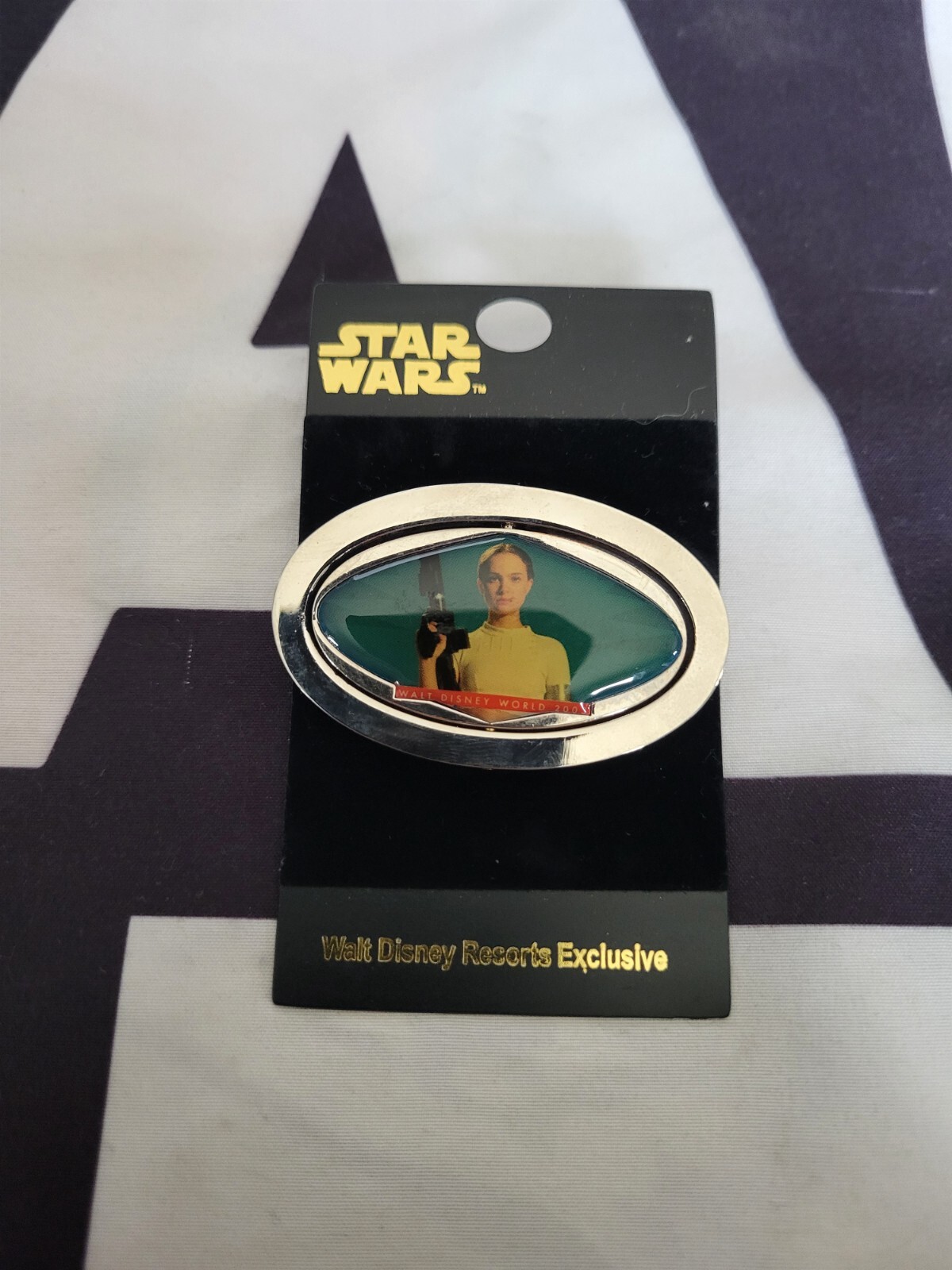 Padme Amidala 2003 Spinner Pin STAR WARS Weekends Disney Parks ...